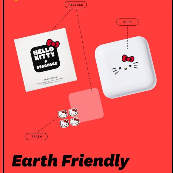 Hello Kitty | Skincare | Nib Last Sethello Kitty X Starface Hydrostars ...